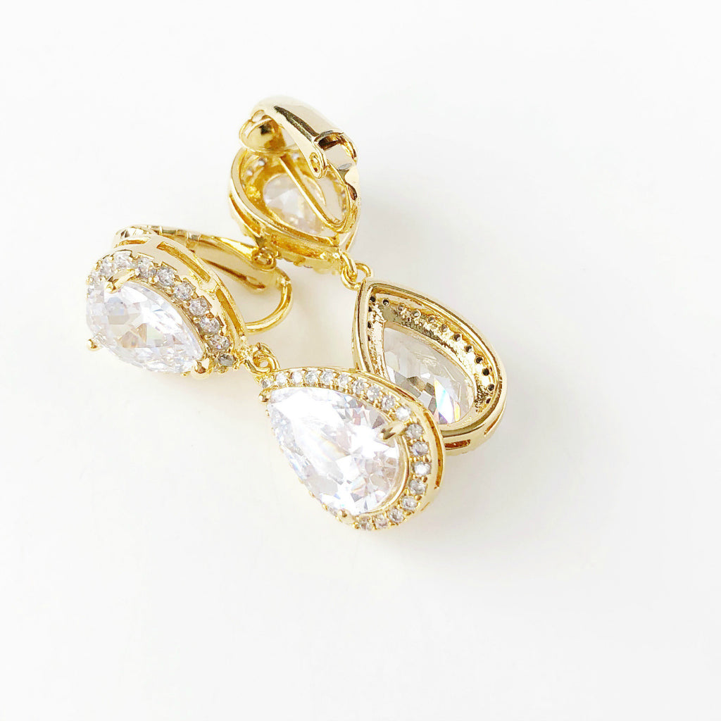 The Lucy Earrings (Clip-On)– grace + hudson